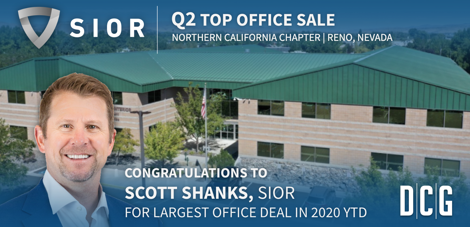 Congratulations to Scott Shanks for Receiving SIOR's Q2 Top Office Sale ...